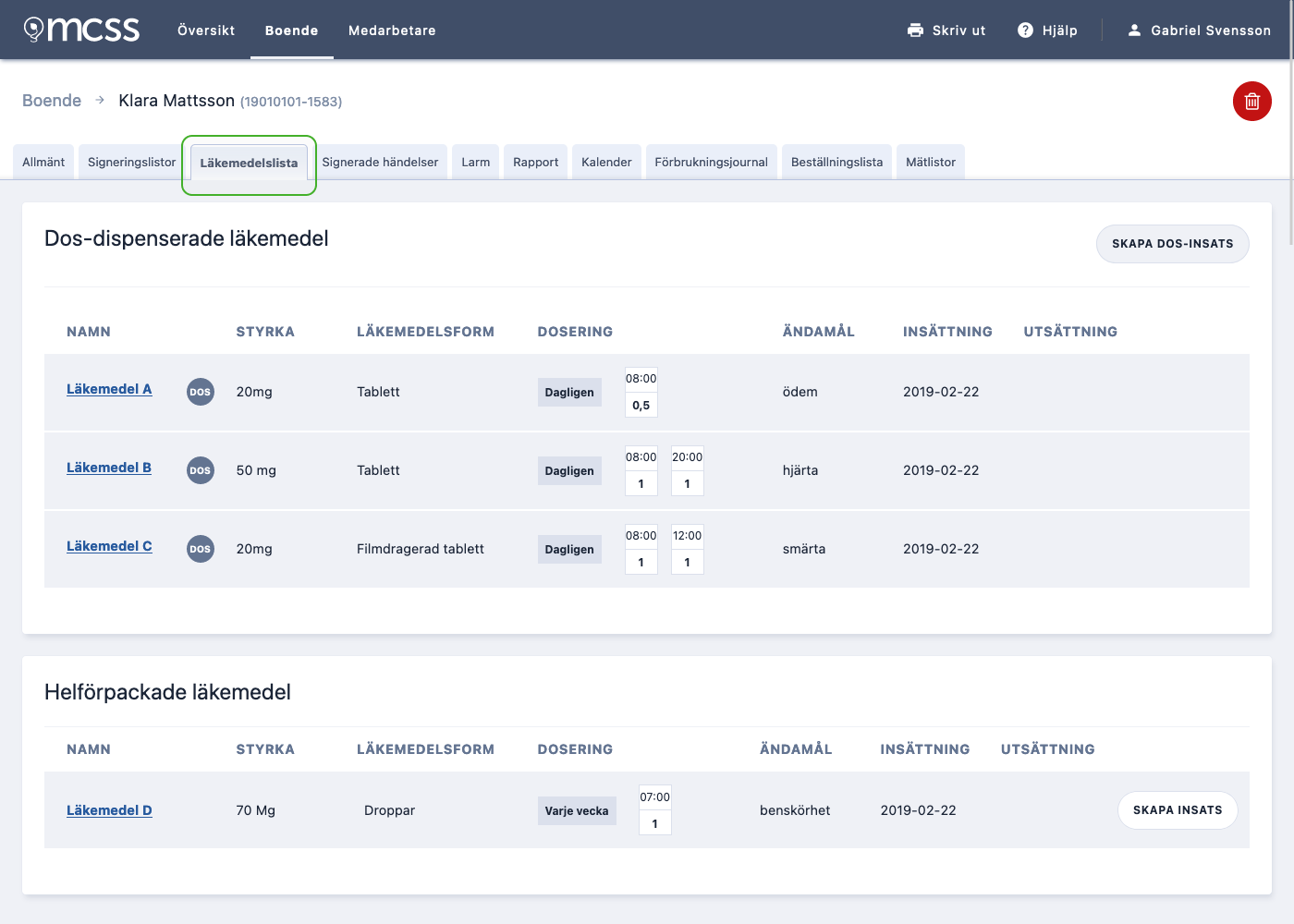 Boendeprofil – Vitec Appva Support
